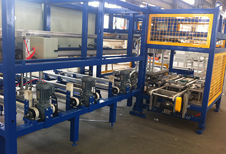 Machine | Glass Door Pressing Device of Refrigerator - Machine